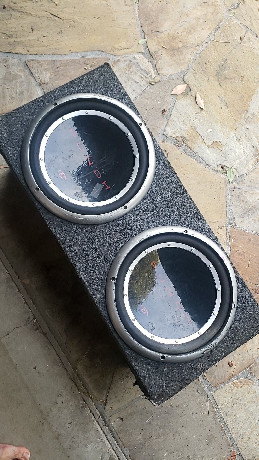 Rockfordfosgate punch p1 x2 12 inch sub car stereo subwoofer for Sale ...