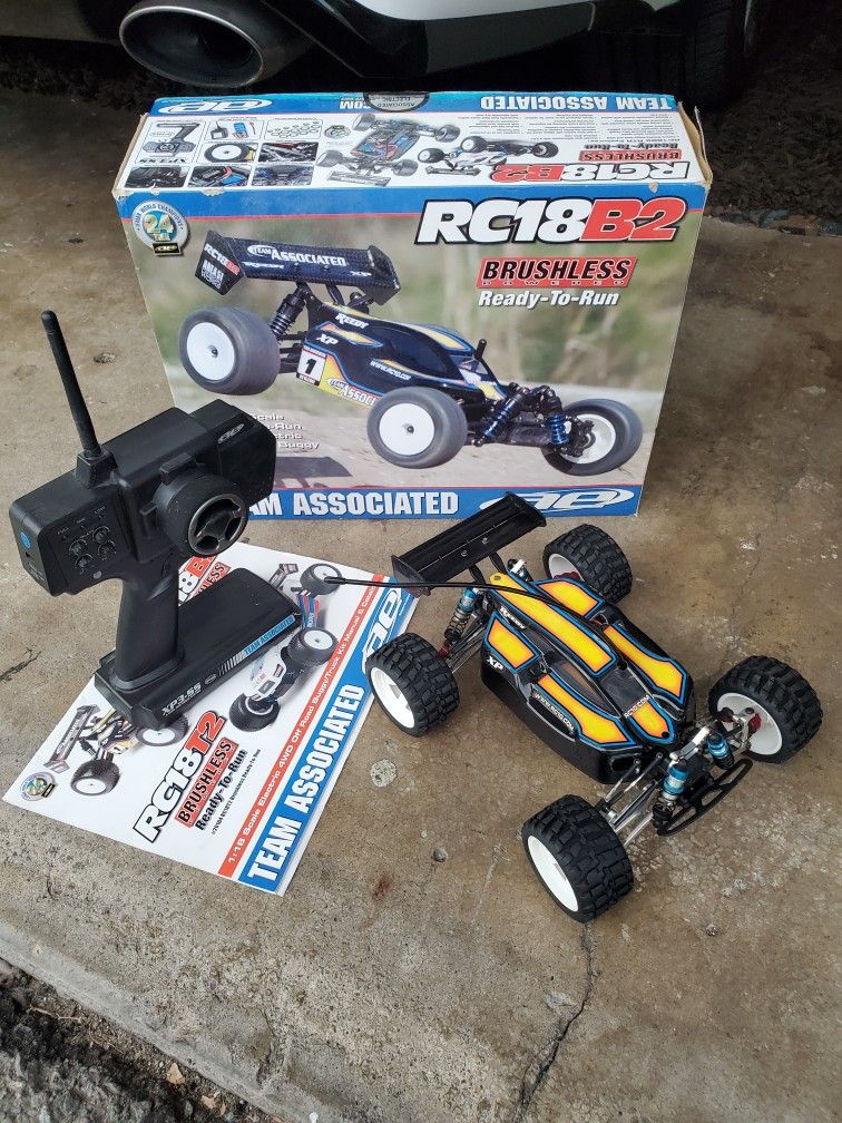 Team Associated Rc18B2 With Extended Kit Upgraded for Sale in ...