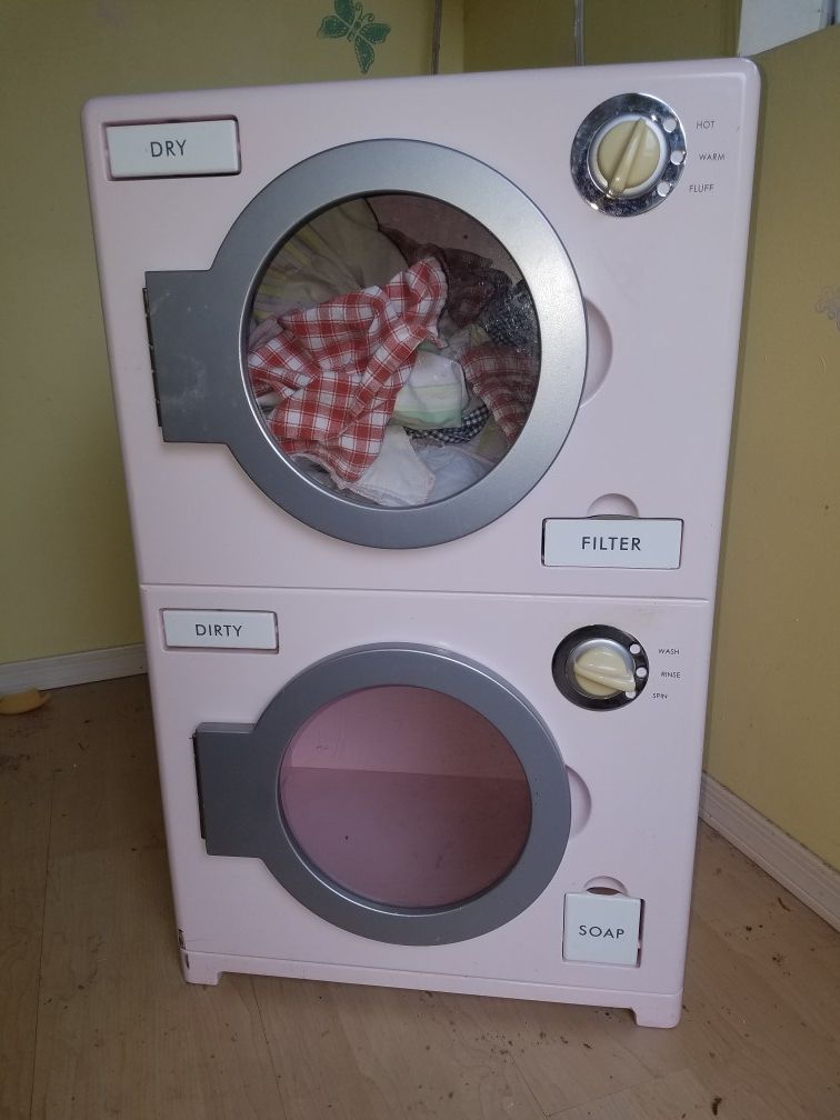 Pottery Barn Kids Pink Washer and Dryer for Sale in Phoenix, AZ - OfferUp