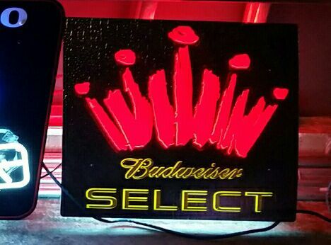 Budweiser select neon sign for Sale in Elmwood Park, IL - OfferUp