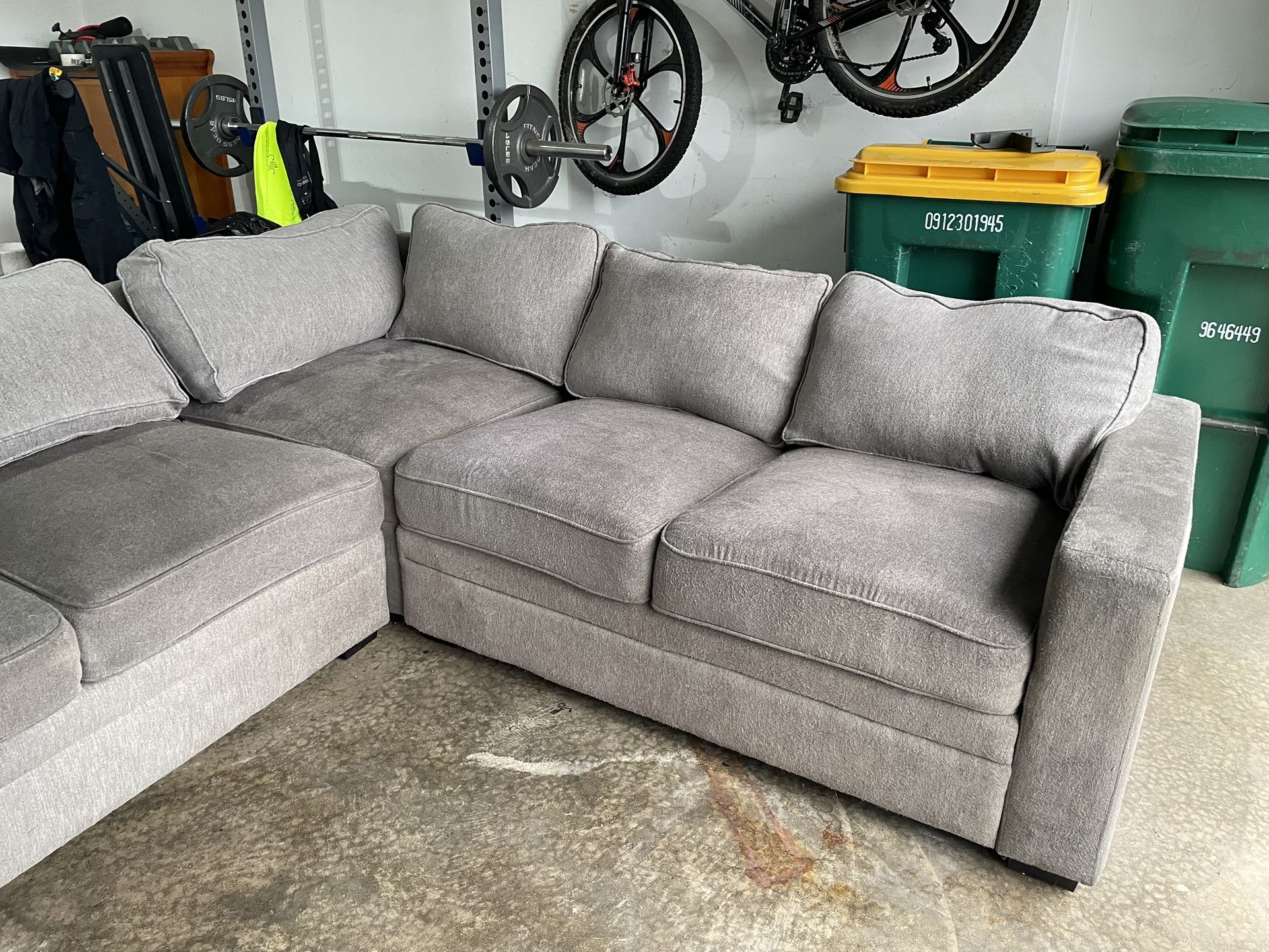 2020 Light Grey Sectional for Sale in Spring Grove, IL - OfferUp