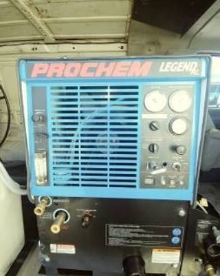 Carpet cleaning van prochem legend xl truckmount machine equipment for ...
