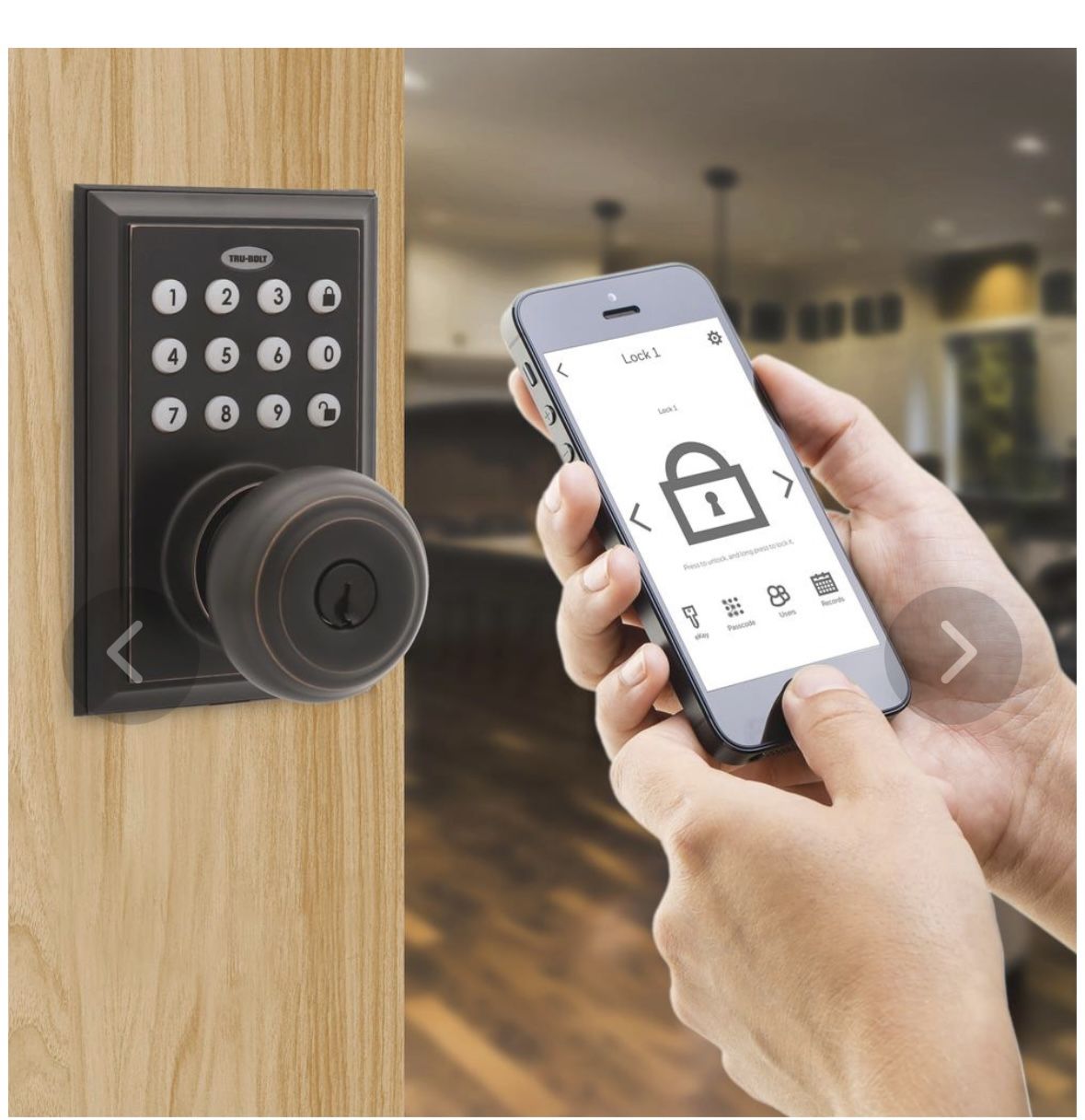 Trubolt Electronic Door Knob Appliances