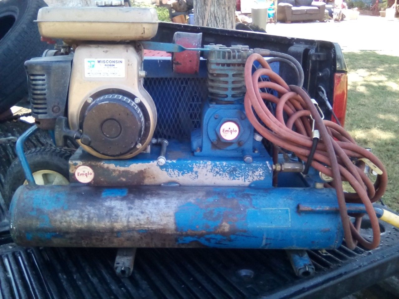 Emglo gas powered air compressor for Sale in Clovis, CA - OfferUp