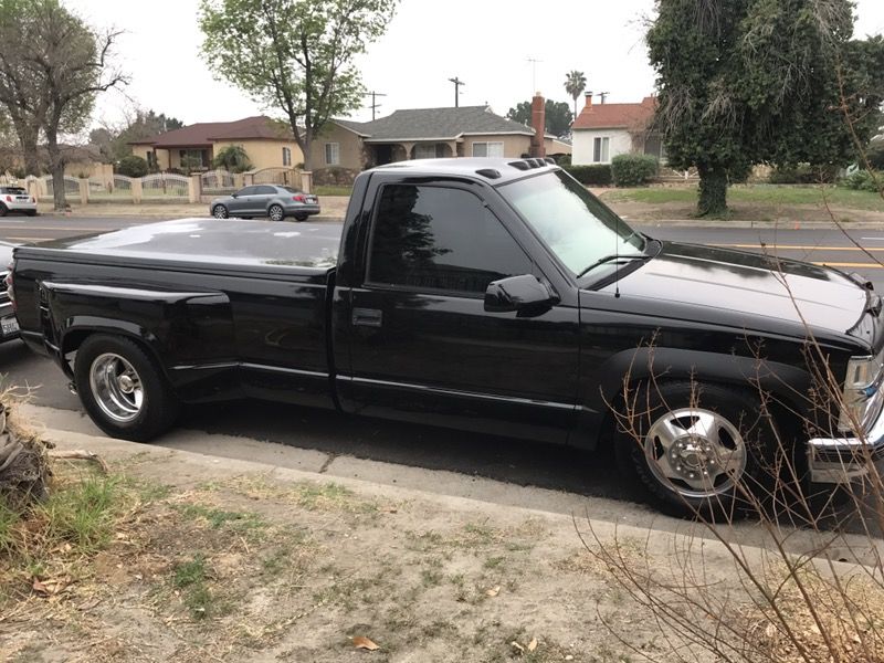 Rare Chevy Dually Single Cab Lowered on Alcoas , 454 Vortec , Just ...
