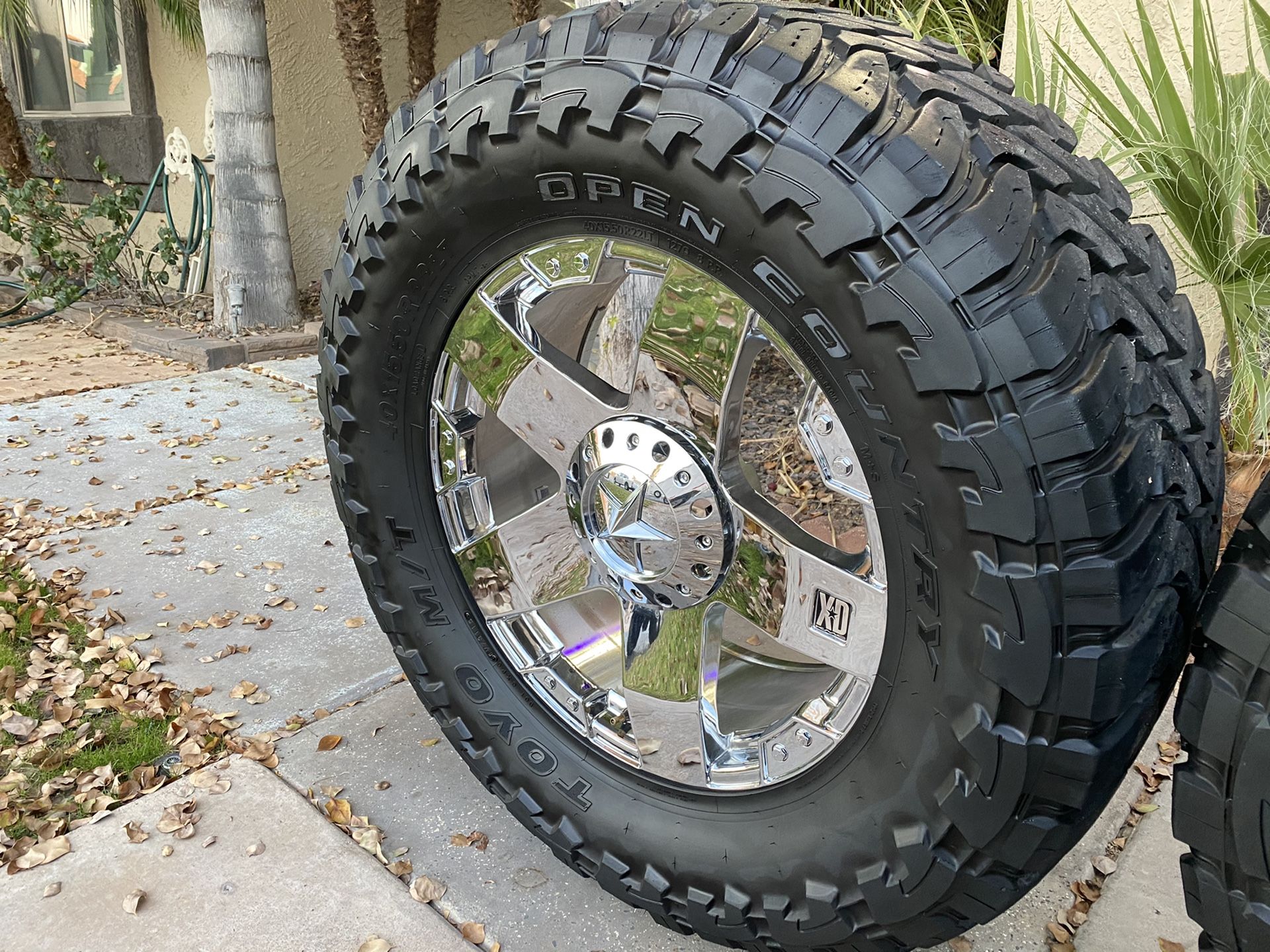 Toyo open country tires and wheels 40x15.50-R-22 for Sale in Chandler ...