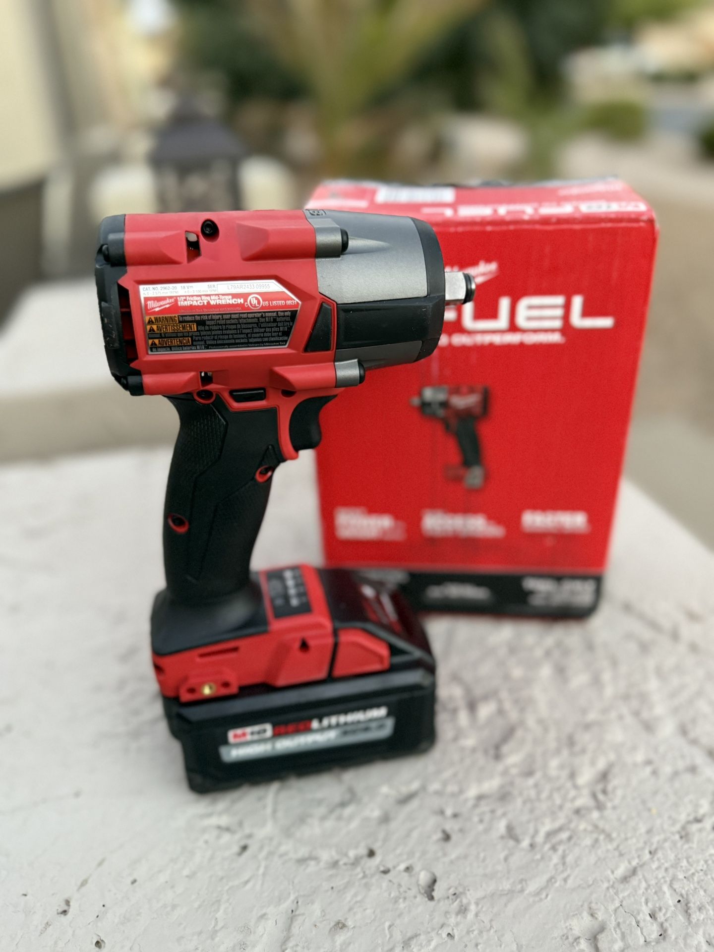 Milwaukee 1/2” Mid Range Torque Gun for Sale in Queen Creek, AZ - OfferUp