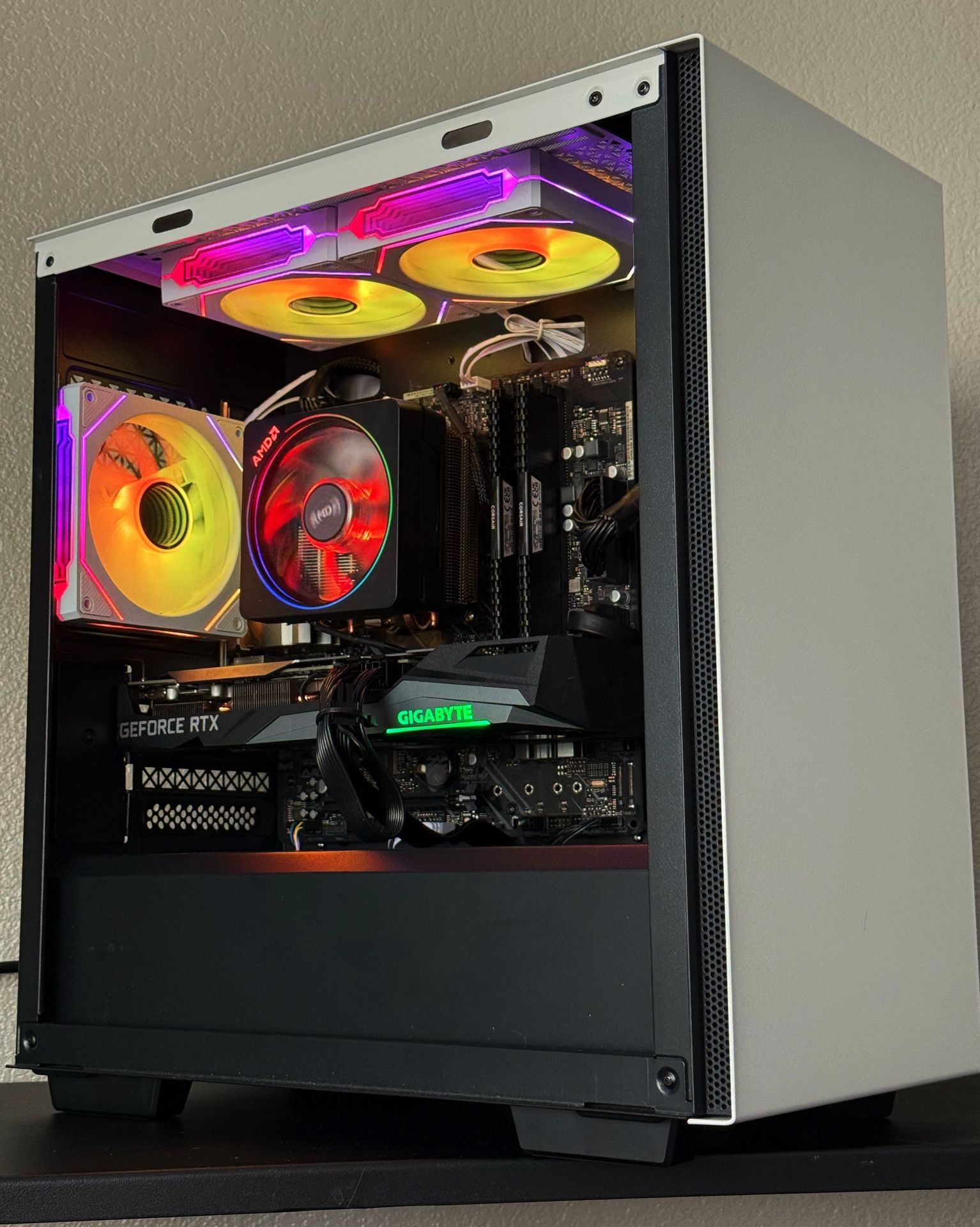 RTX 3060Ti + Ryzen 5 Custom Gaming PC Computer (WiFi) for Sale in Las ...