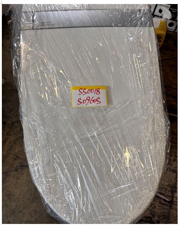 B0960S Auto Flush, Auto Open & Auto Close, 1.28 GPF Single Flush Toilet ...