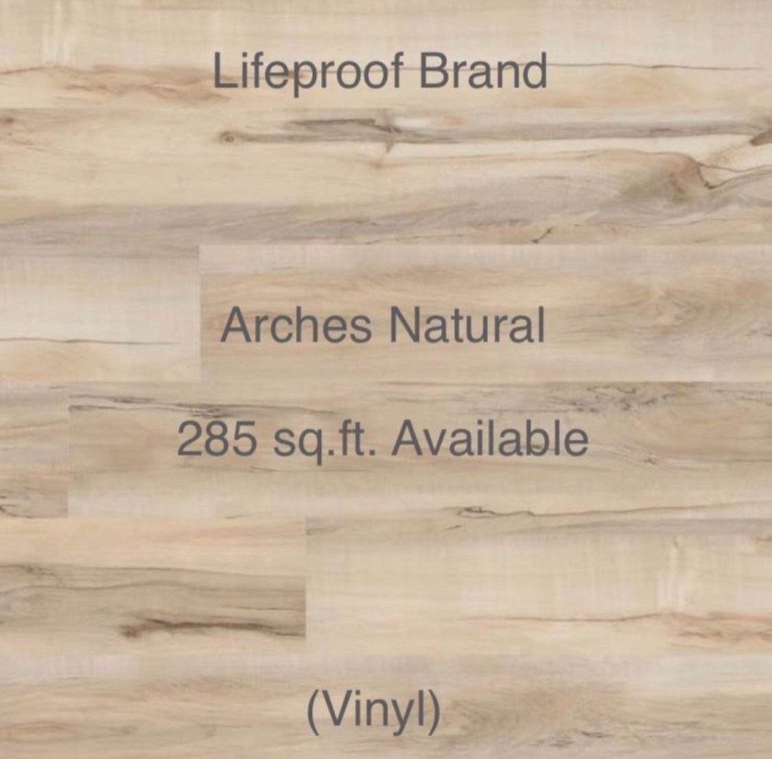 Arches Natural Beige 12 MIL x 7 in. W × 48 in. L Click Lock Waterproof ...