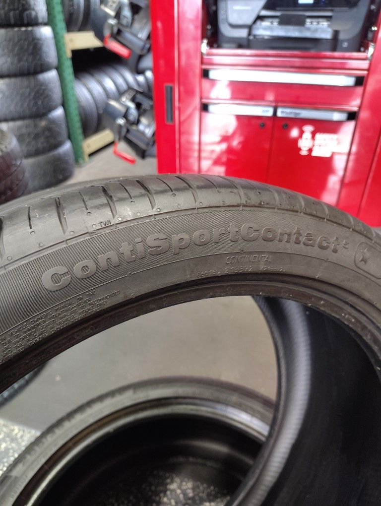 285/35/21 And 255/40/21Continental Contisport Contac for Sale in San ...
