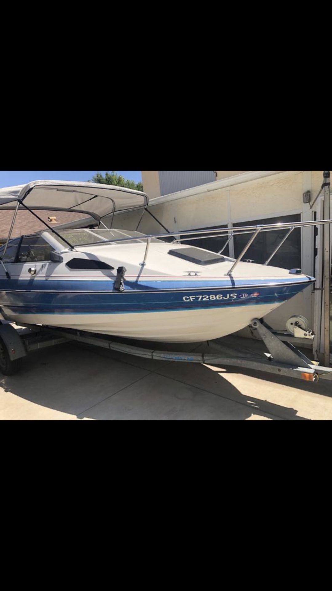 1989 Bayliner with force 125 outboard motor for Sale in Modesto, CA ...