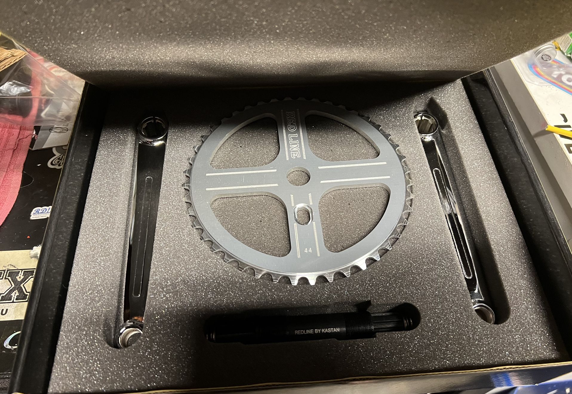 Redline 401 Cranks With Techmatic Bottom Brackets for Sale in Monterey ...