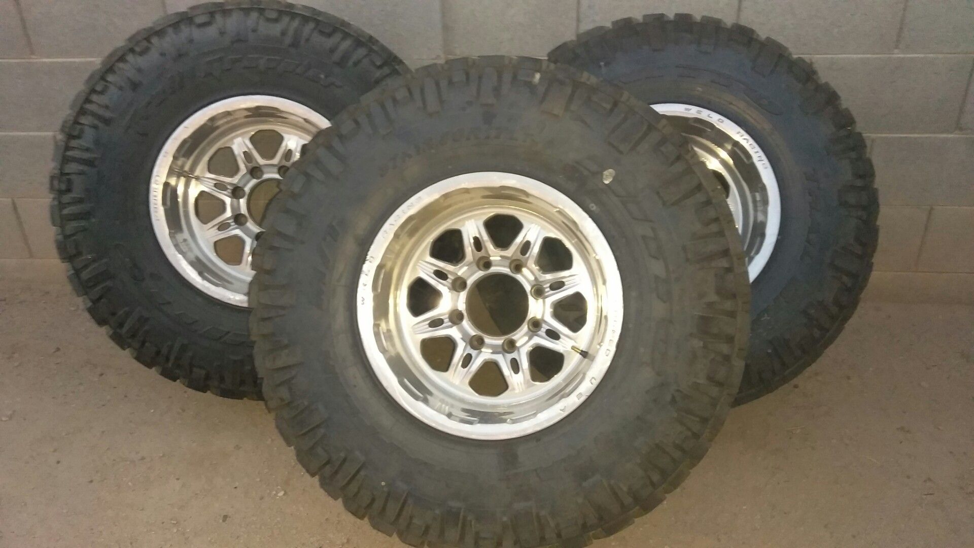 New 37 Nittos on 17x12 Weld Cheyenne for Sale in Buckeye, AZ - OfferUp