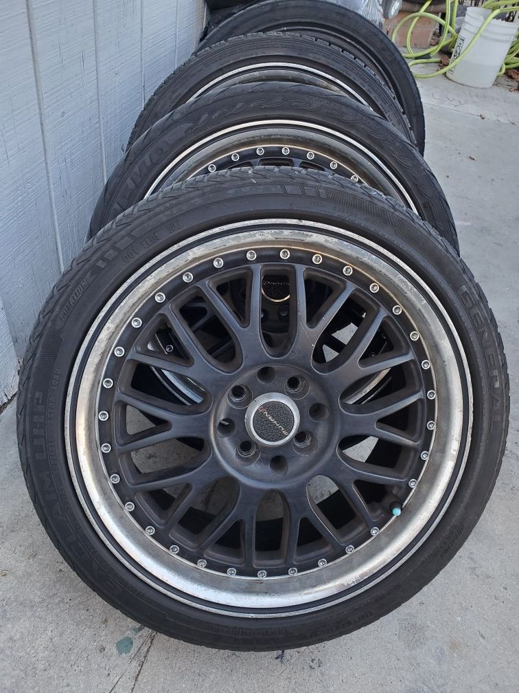 Used rims with tires 4 lugz Scion Xb for Sale in Los Angeles, CA - OfferUp