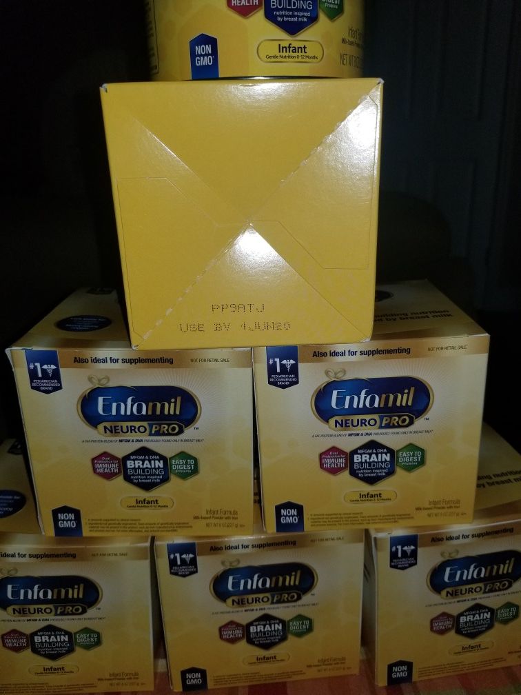 Enfamil baby formula- yellow can for Sale in Sanger, CA - OfferUp