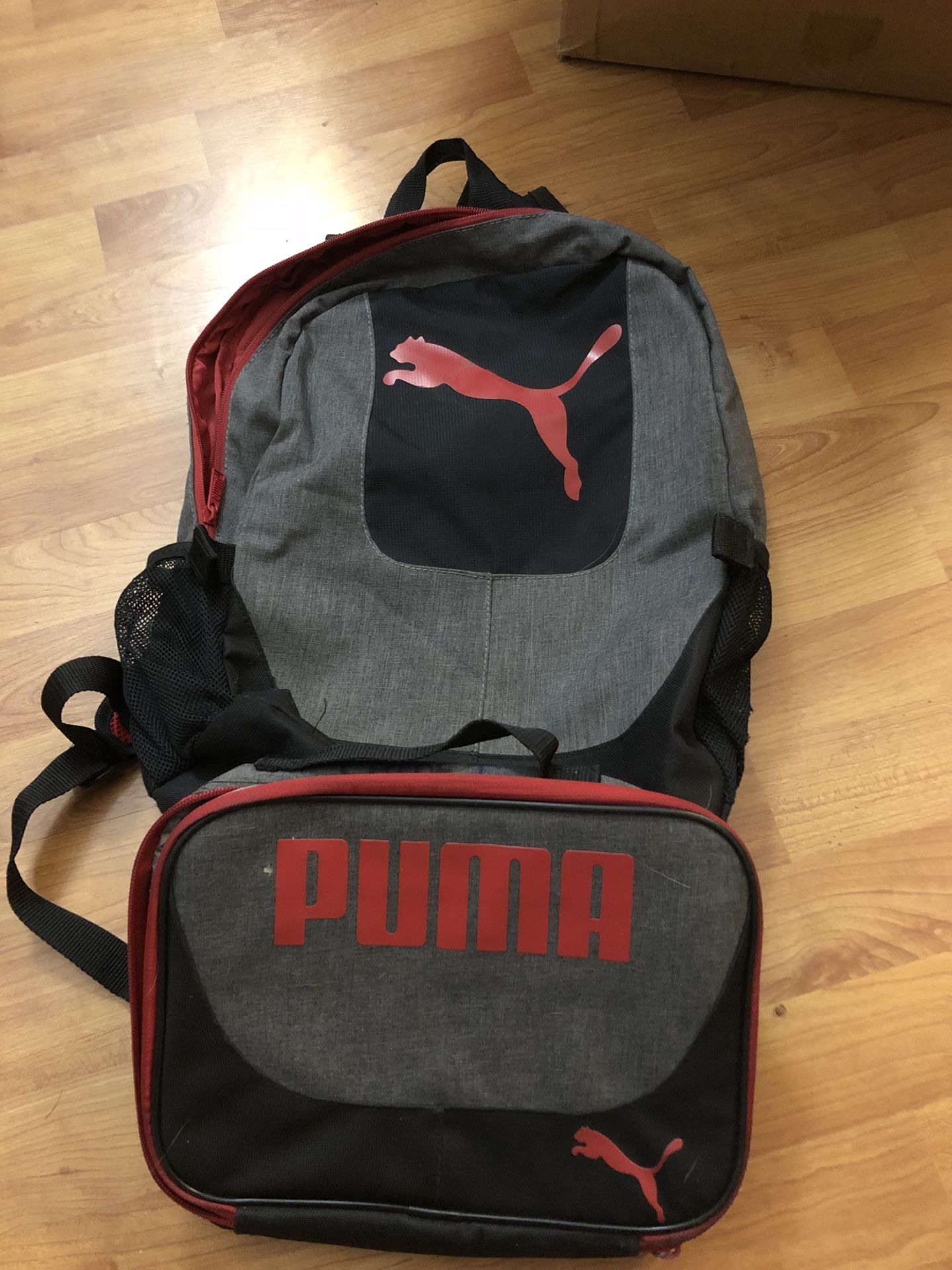 Puma back pack with matching lunch pale. for Sale in Santa Fe Springs ...