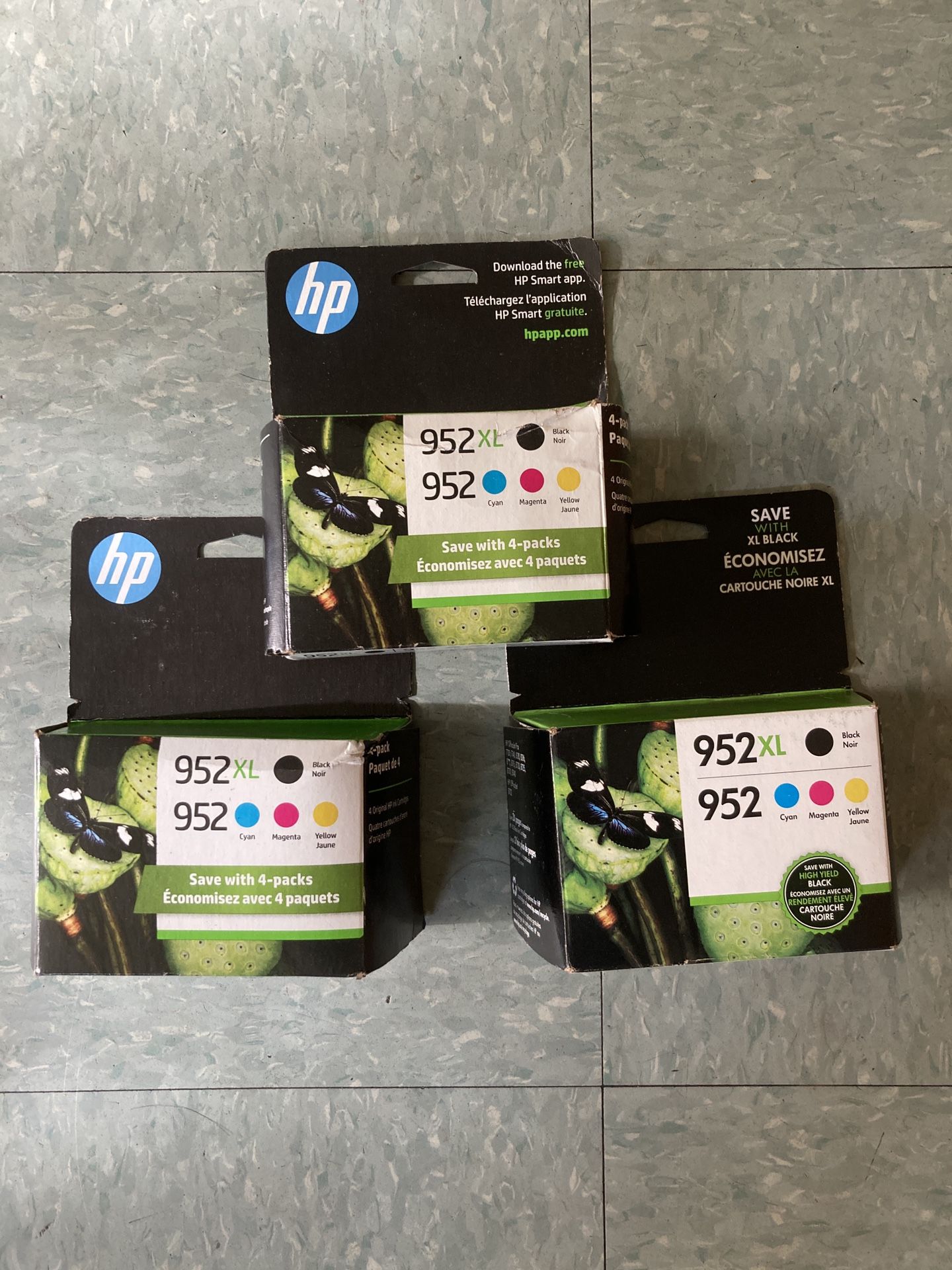 HP 952 XL / 4-Pack, Black & Color / Save $$$ for Sale in Alhambra, CA ...