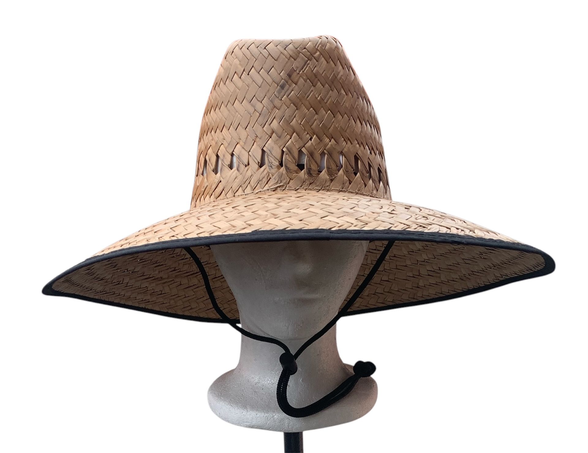 New Wide Brim Hat Real Straw Gardening Outdoor Lawning for Sale in ...