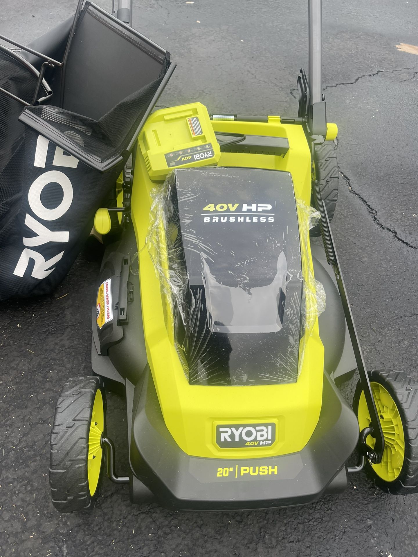 Lawnmower 20” Push Ryobi 40V HP Brushless for Sale in San Antonio, TX ...