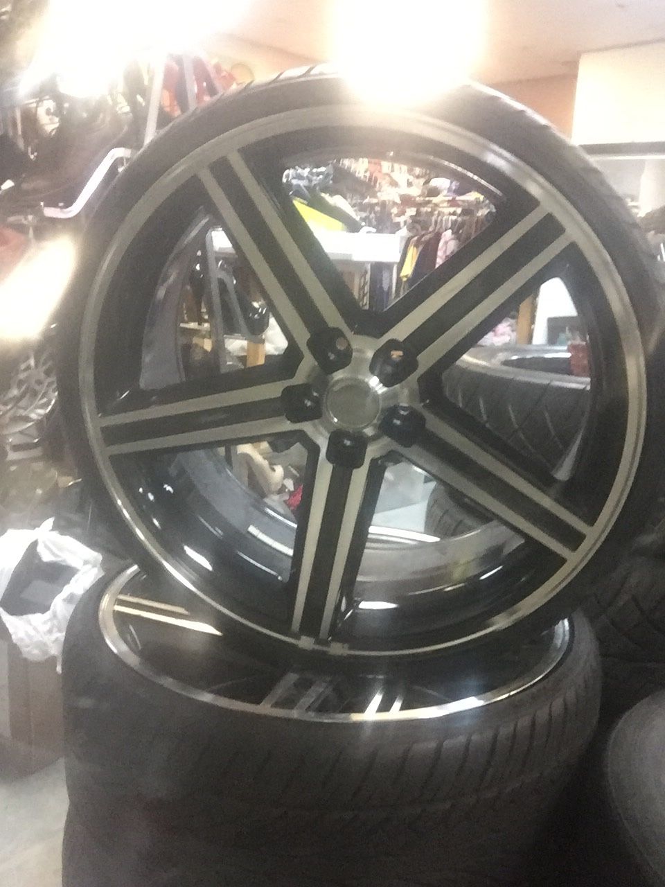 24 inch iroc wheels and new tires $700 for Sale in Baton Rouge, LA ...