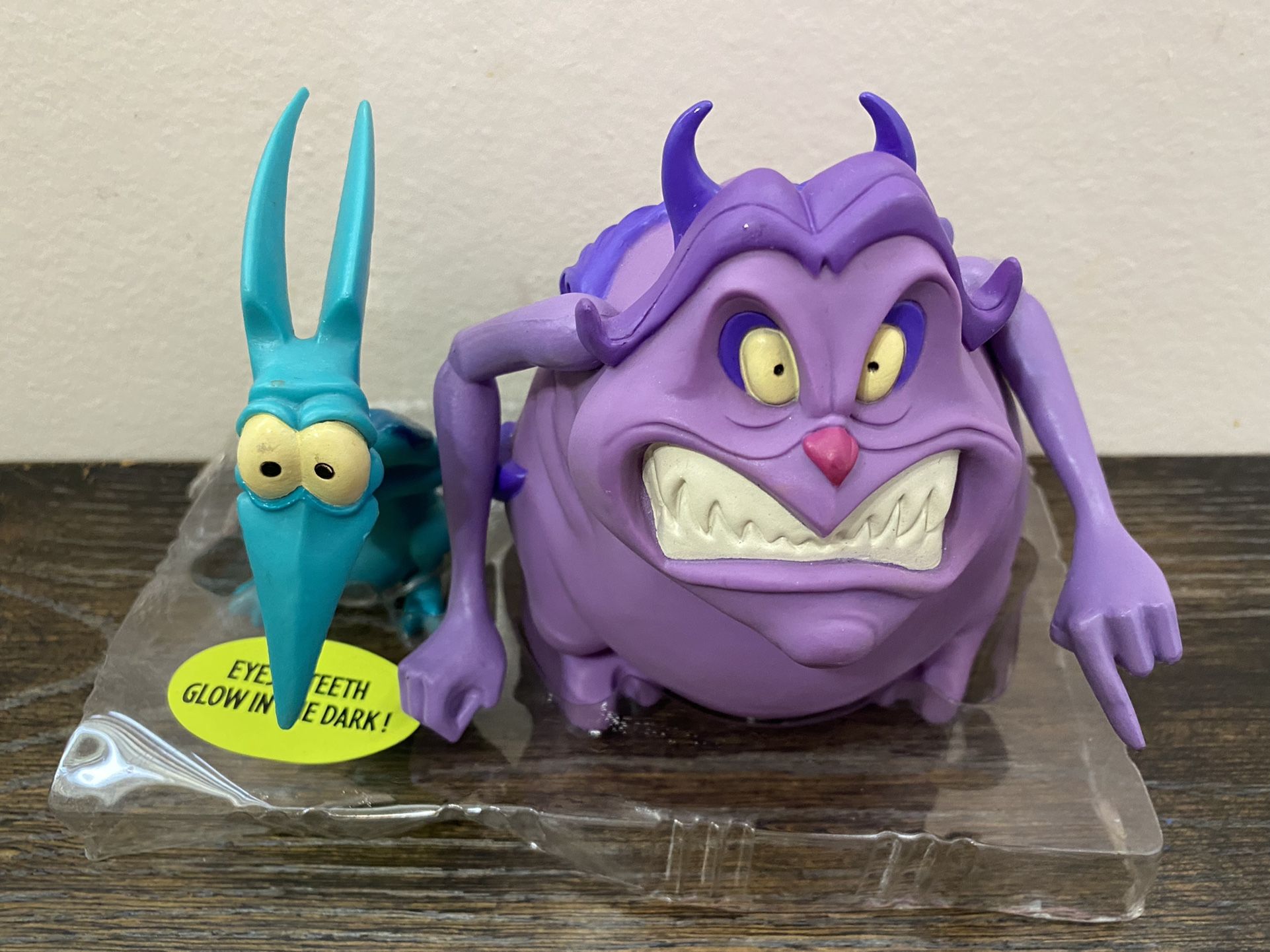 Vintage Disney Hercules Panic Pain PVC vinyl Figure 5.5" Applause glow ...