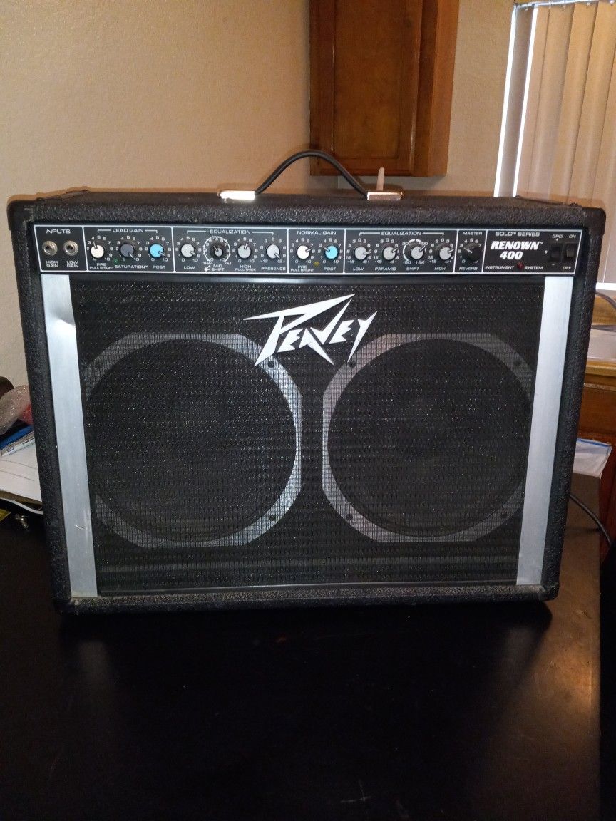 Peavey - Renown 400 - Vintage Guitar Combo 2x12 Amplifier for Sale in ...