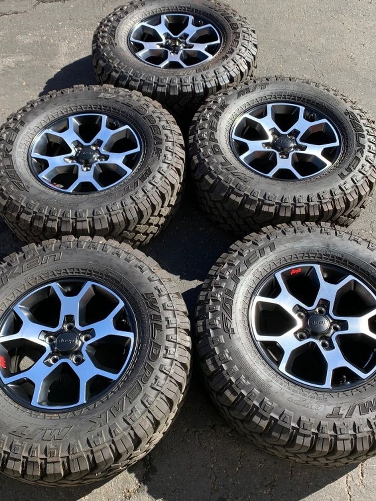 2021 Jeep Wrangler Gladiator Rubicon OEM Takeoff Wheels And Tires for ...