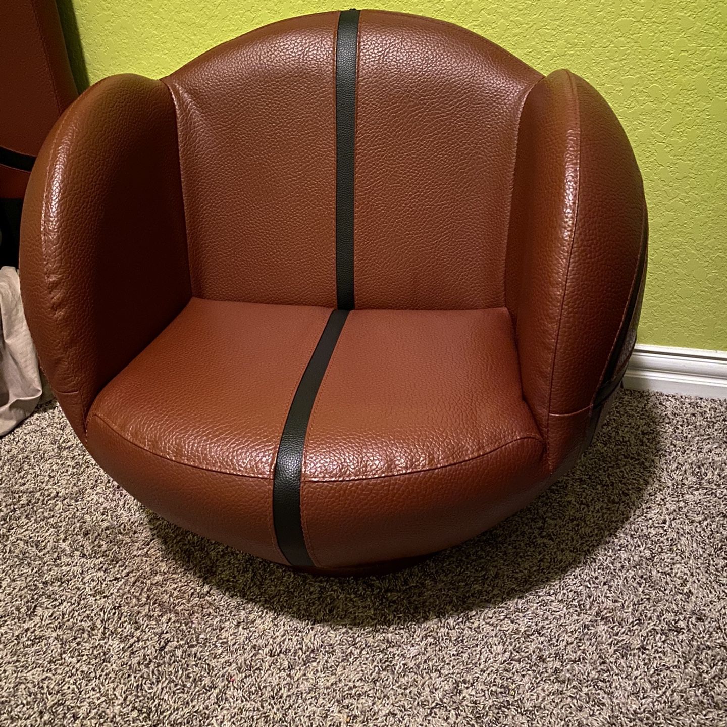 Basketball chair with ottoman store
