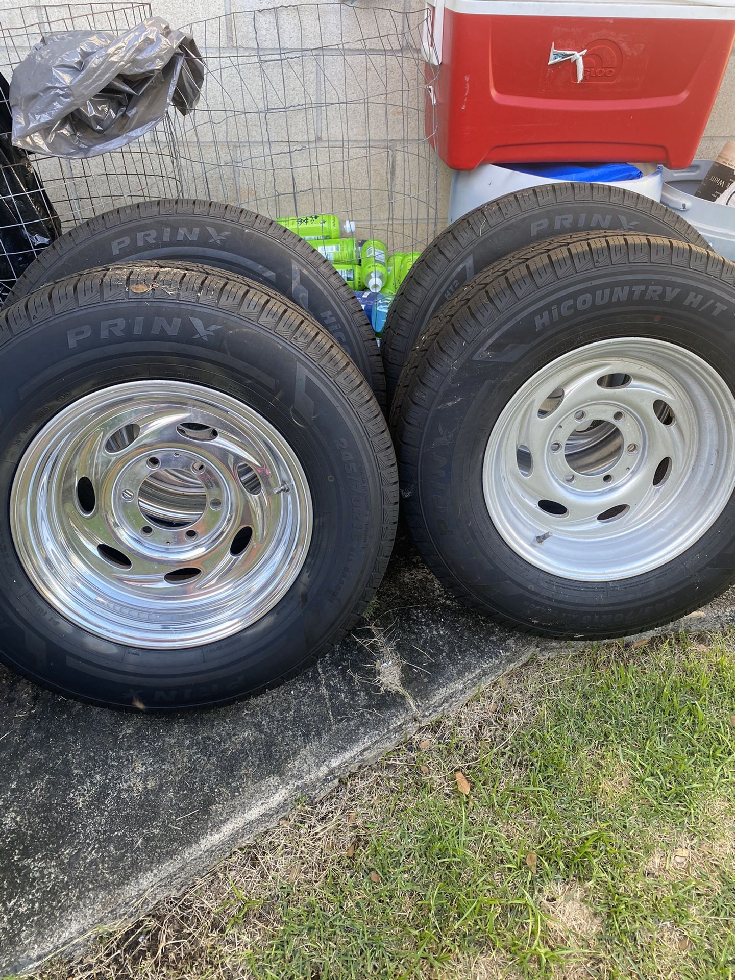 16x8 Weld Typhoons W/ 245/70r16 All Season Tires for Sale in Honolulu ...