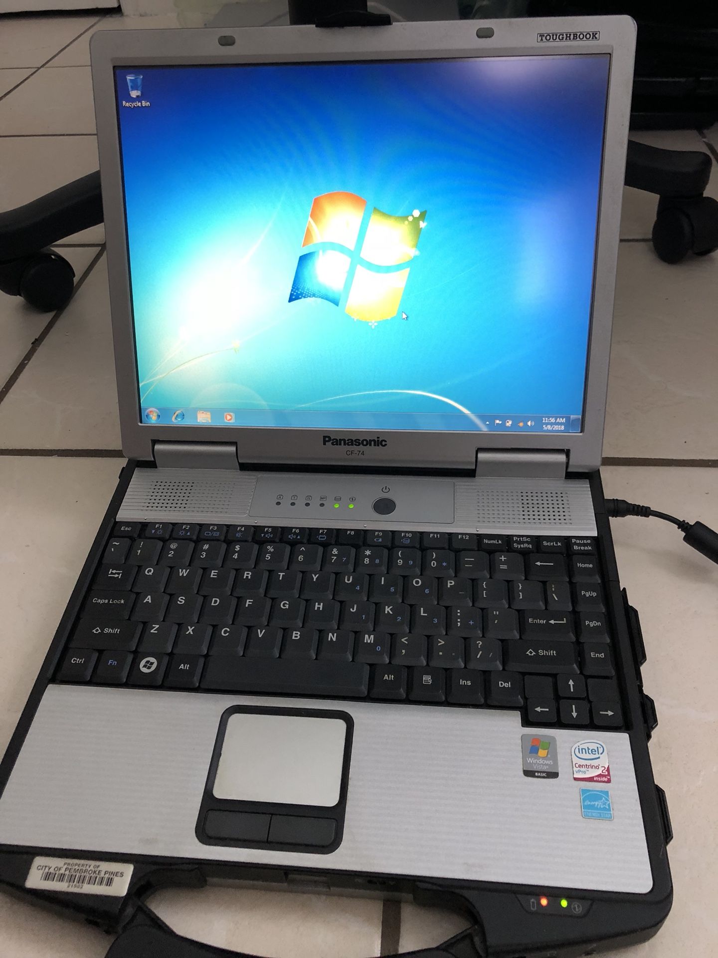 Panasonic Toughbook CF-74 Police Laptop for Sale in Miami, FL - OfferUp