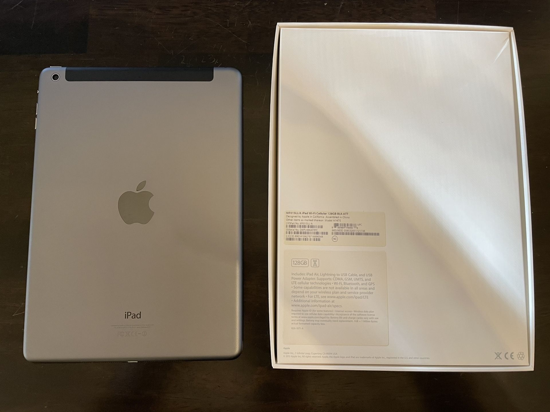 2023セール - apple iPad space Air 128GB iPhone Wi-Fiモデル 13 Midnight 1071 ...