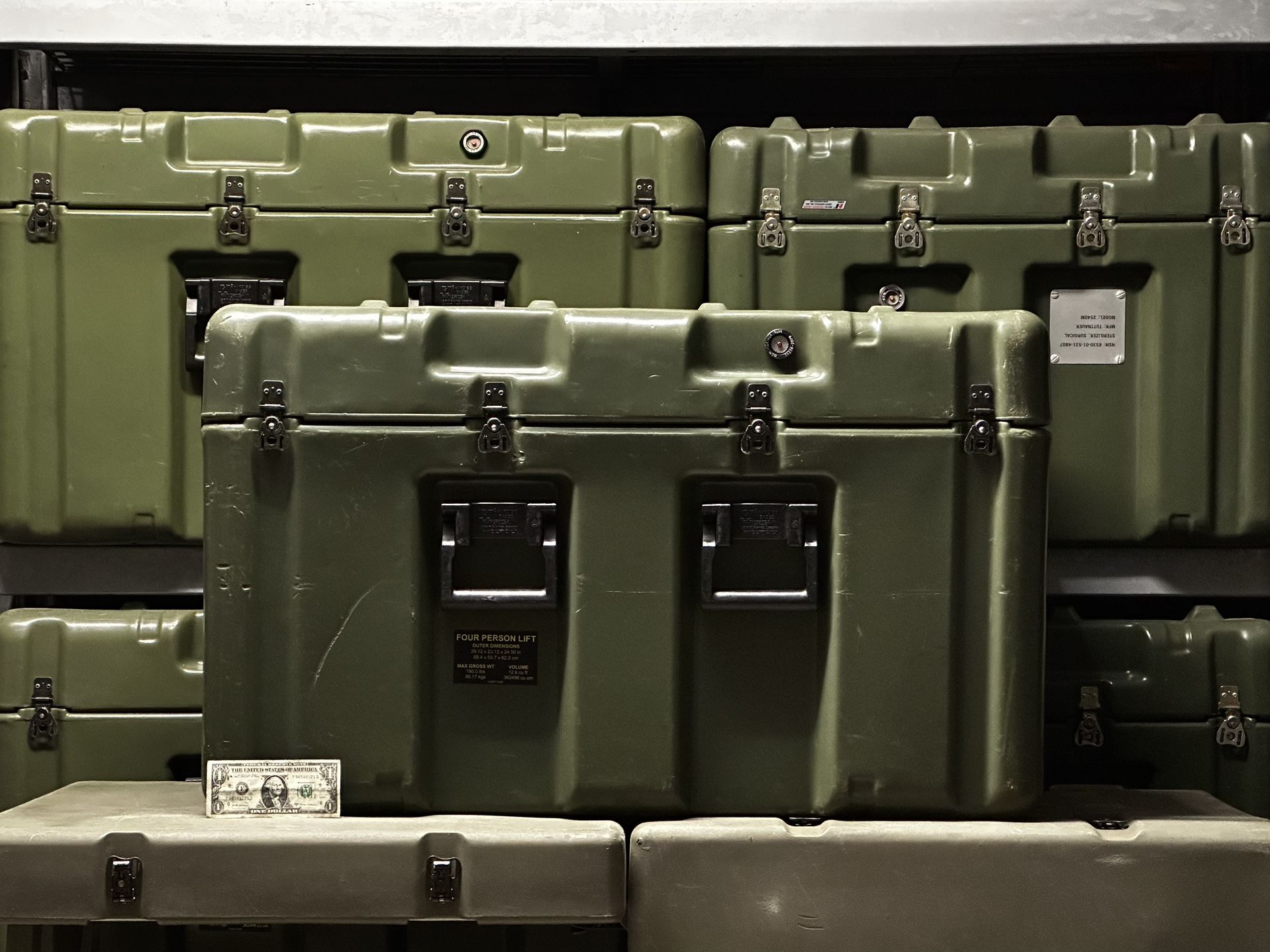 MILITARY PELICAN HARDIGG STORAGE CASE for Sale in Cypress, TX - OfferUp