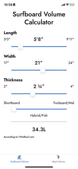 5’8” Epoxy Surfboard 5 Fin (Thruster or Quad Set Up) for Sale in ...