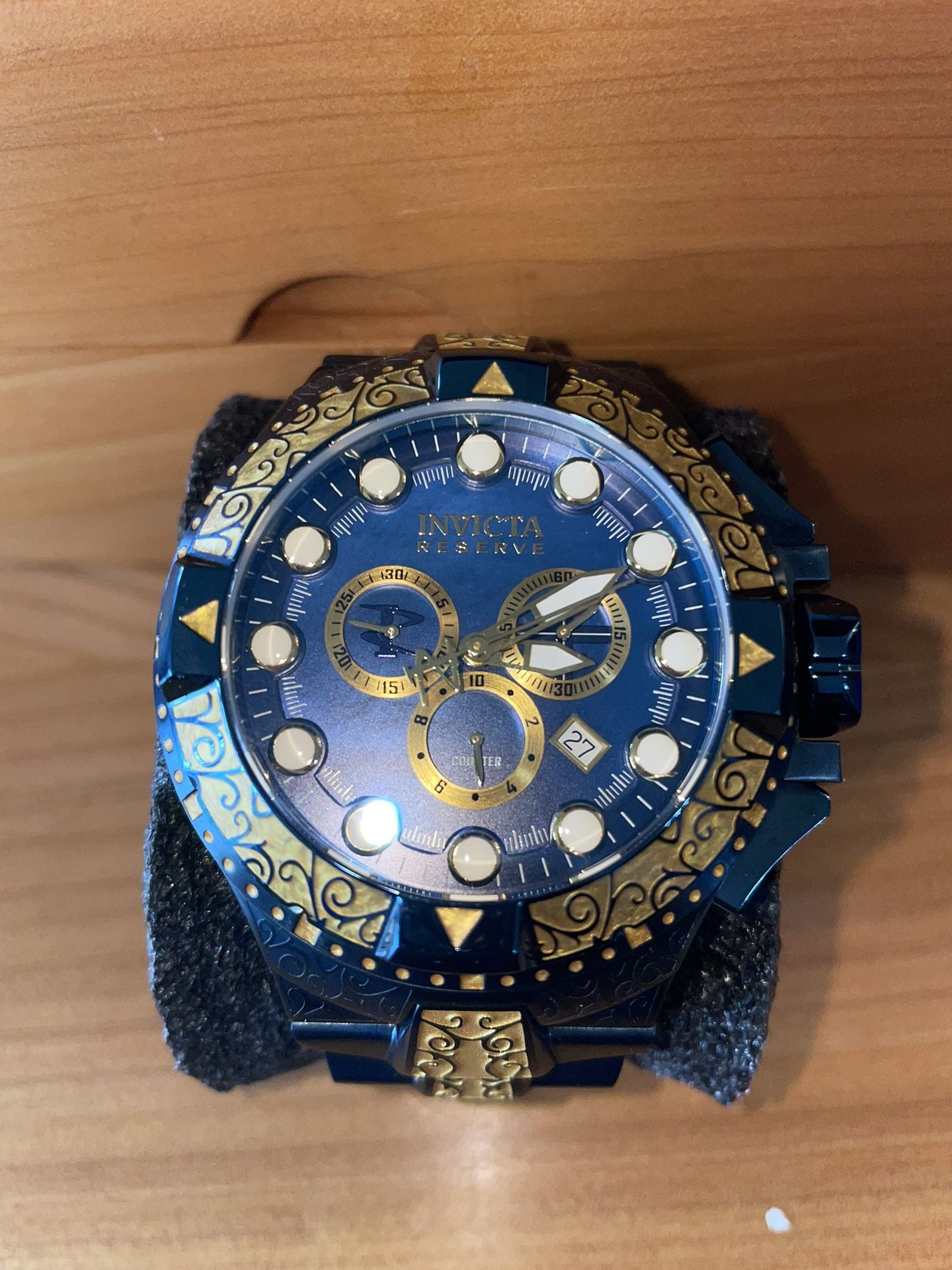 INVICTA RESERVE EXCURSION BLUE LABEL Chronograph Watch for Sale in ...