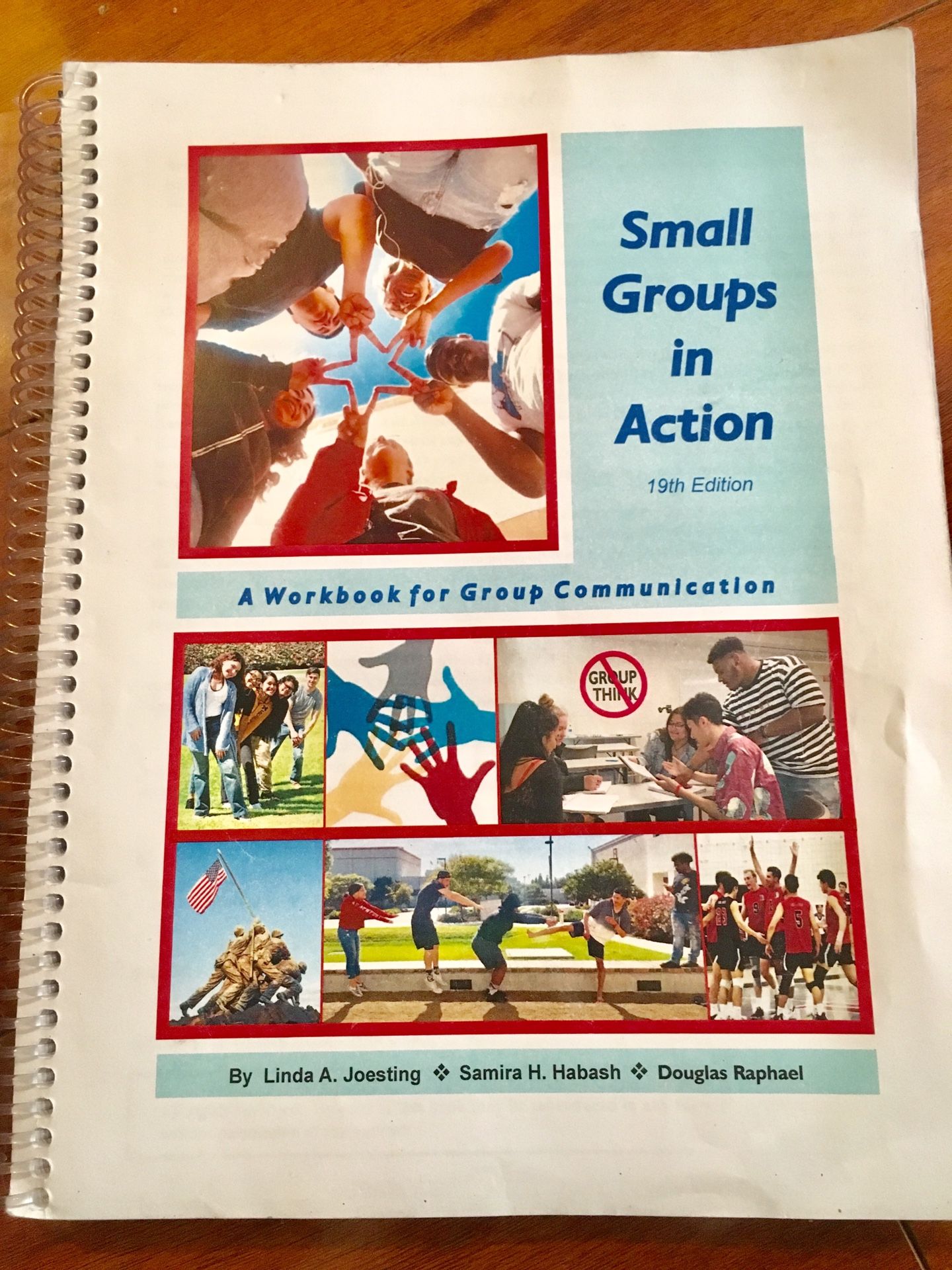 Small groups in action 19th edition communications book for Sale in ...