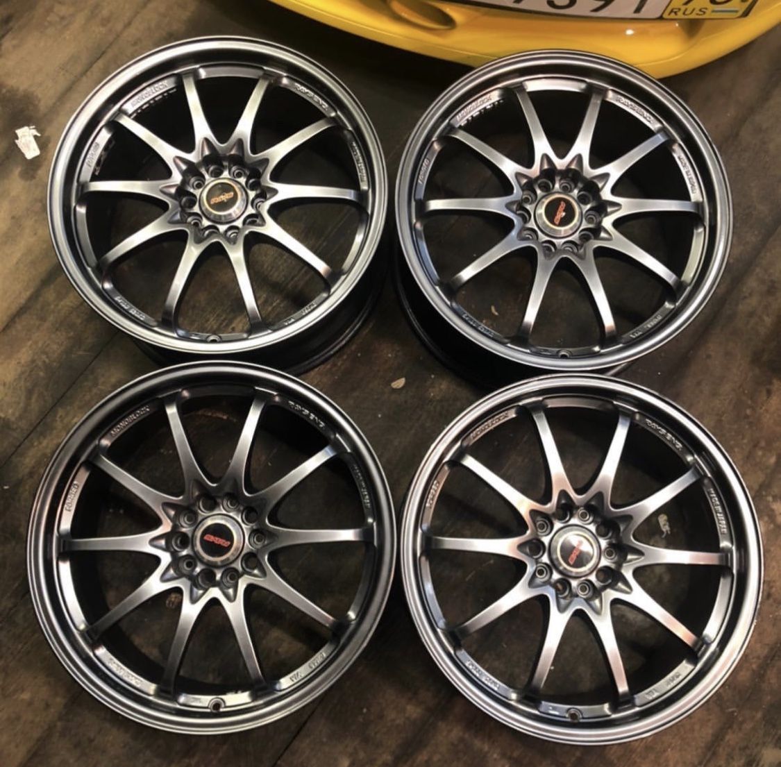 19 Inch Volk Racing CE28 Rims Wheels And Tires Honda Toyota Lexus Acura ...