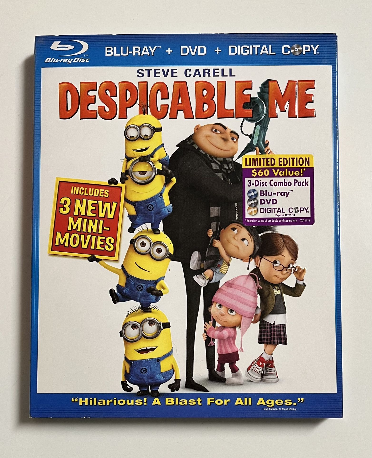 Despicable Me Digital Copy