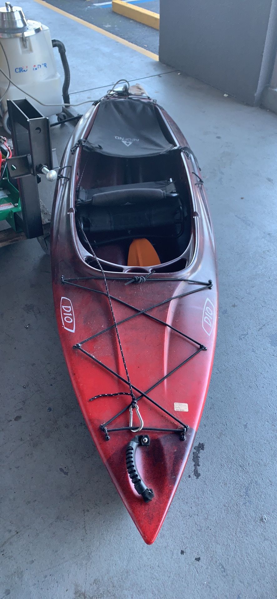 Used Ascend D10 Kayak with paddles and seat for Sale in Orlando, FL ...