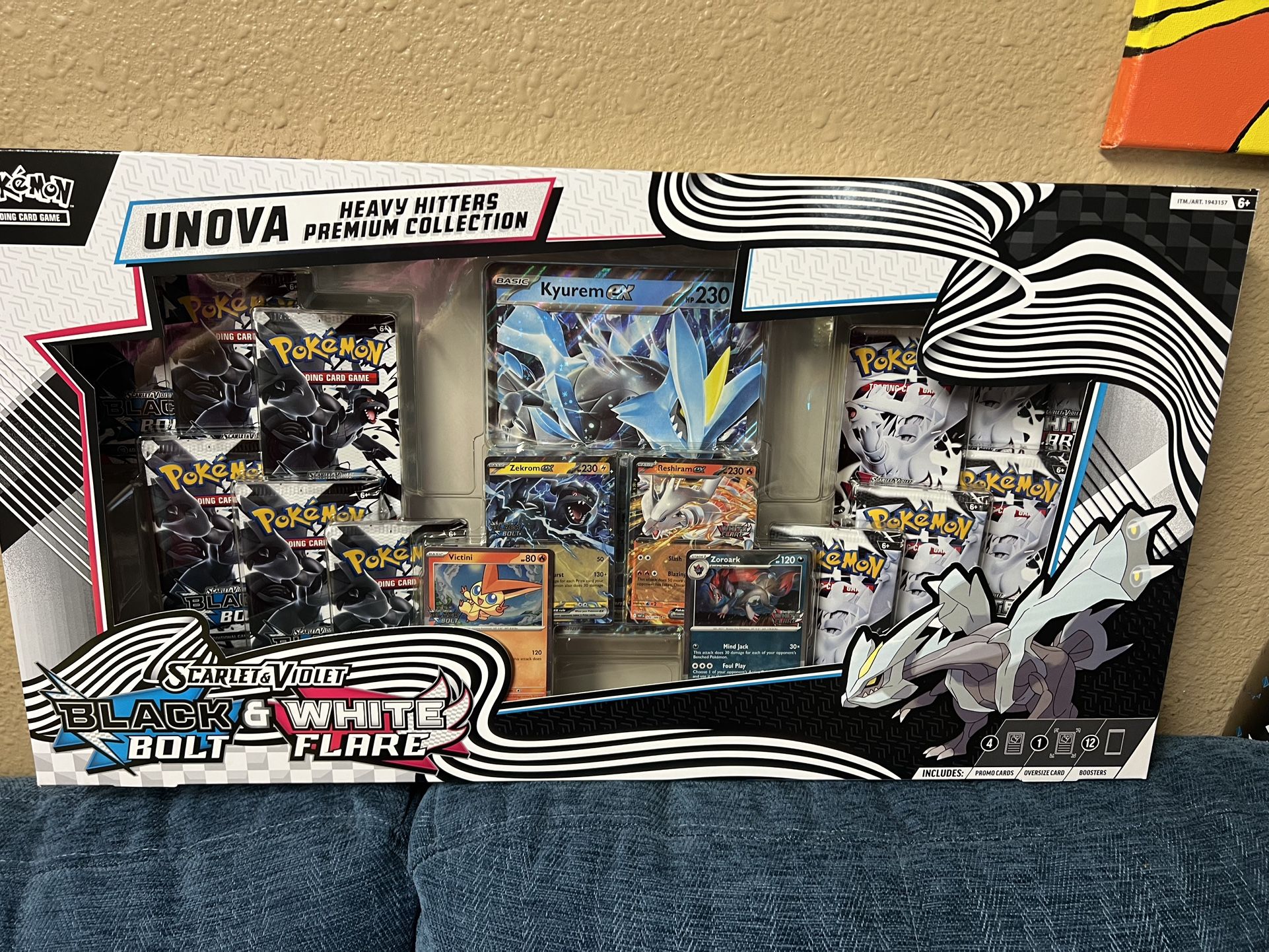 Pokemon TCG Black Bolt White Flare Unova Heavy Hitters Premium ...