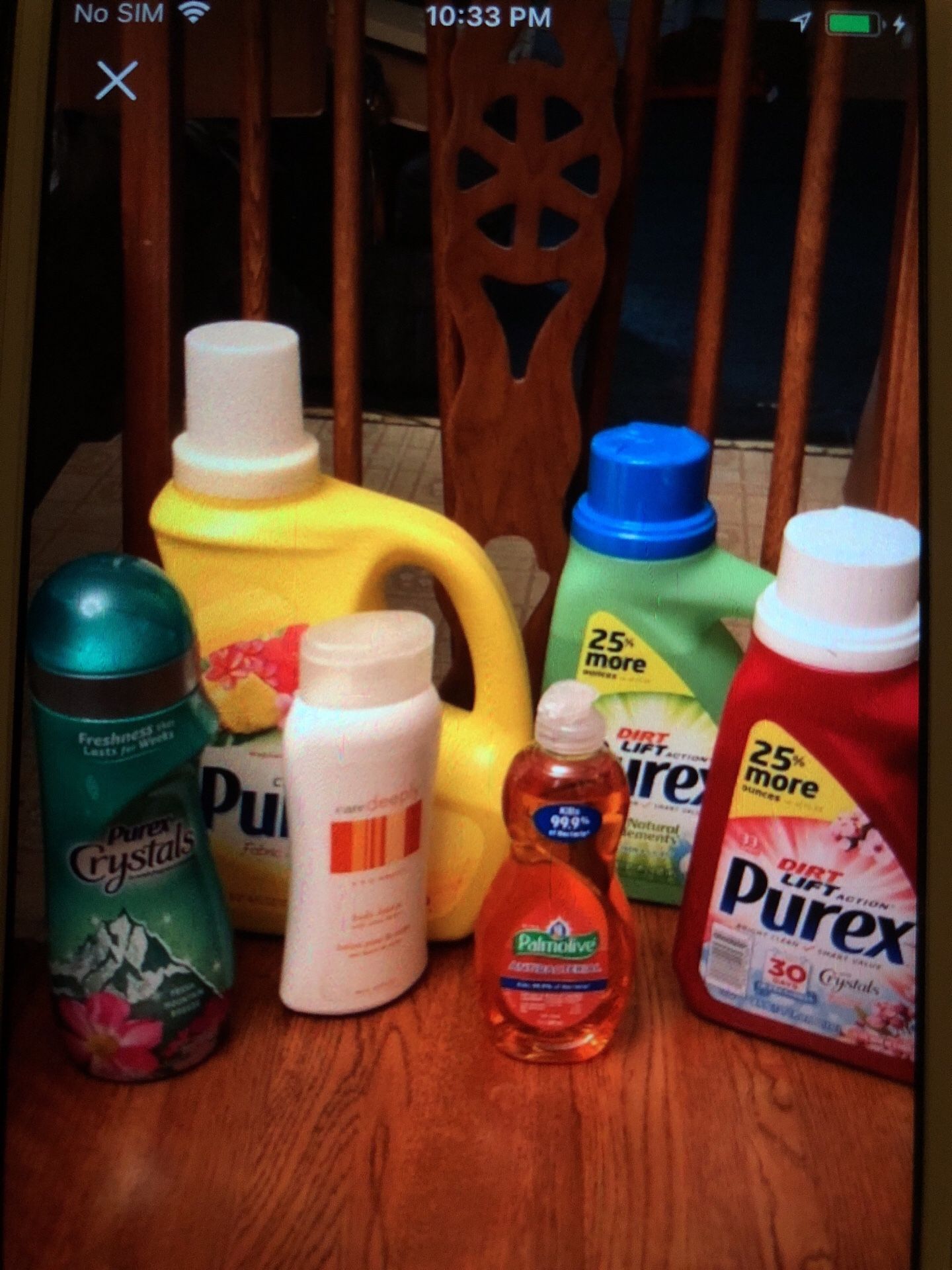 NEW 5pc PUREX LIQUID LAUNDRY DETERGENT AND PALMOLIVE BUNDLE SET for ...