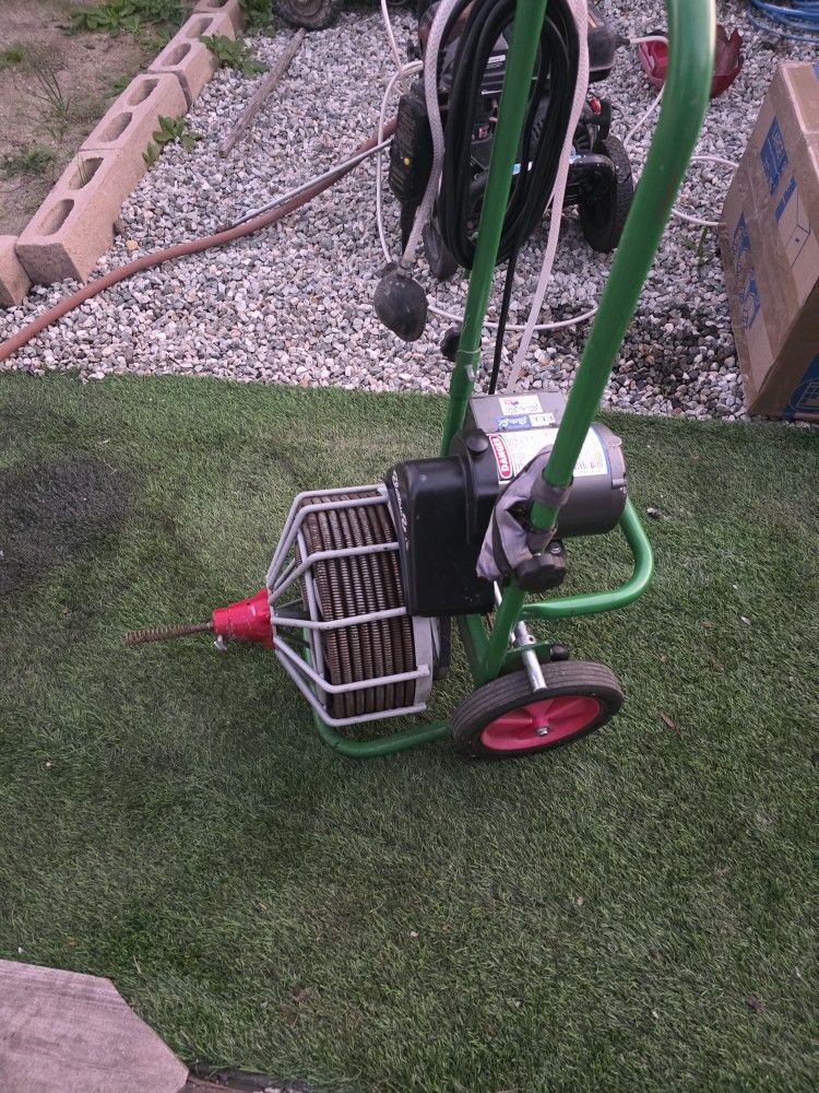 Drain Snake 1hp Moter 5/8 95Feet for Sale in Buena Park, CA - OfferUp