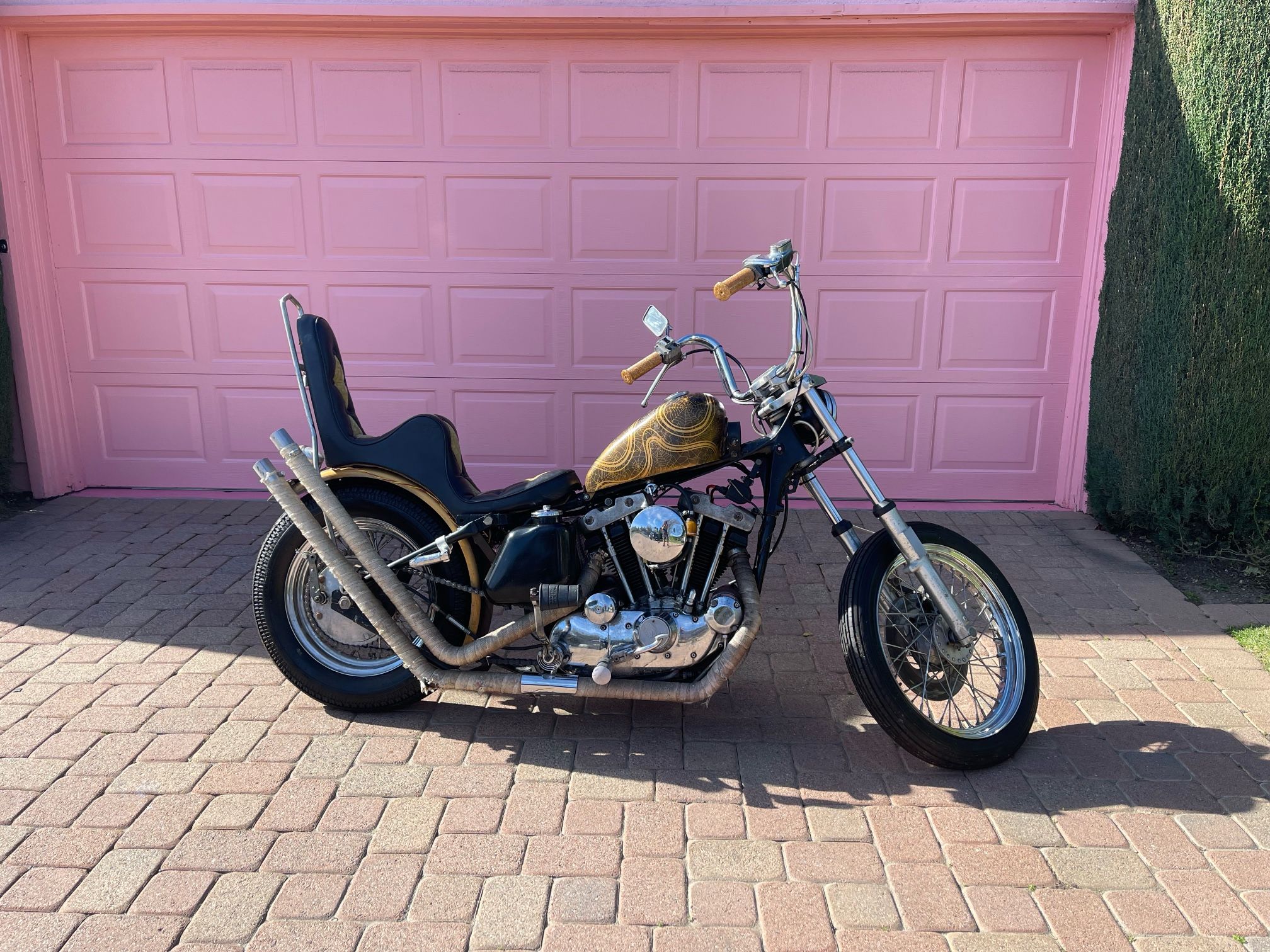 1977 Harley Davidson XLH Ironhead 1000cc chopper for Sale in Los ...