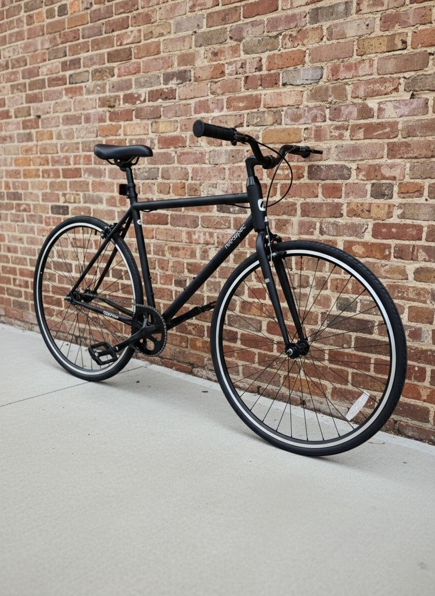 NEW 52CM RETROSPEC HARPER MATTE BLACK SINGLE SPEED FIXED GEAR FIXIE ...