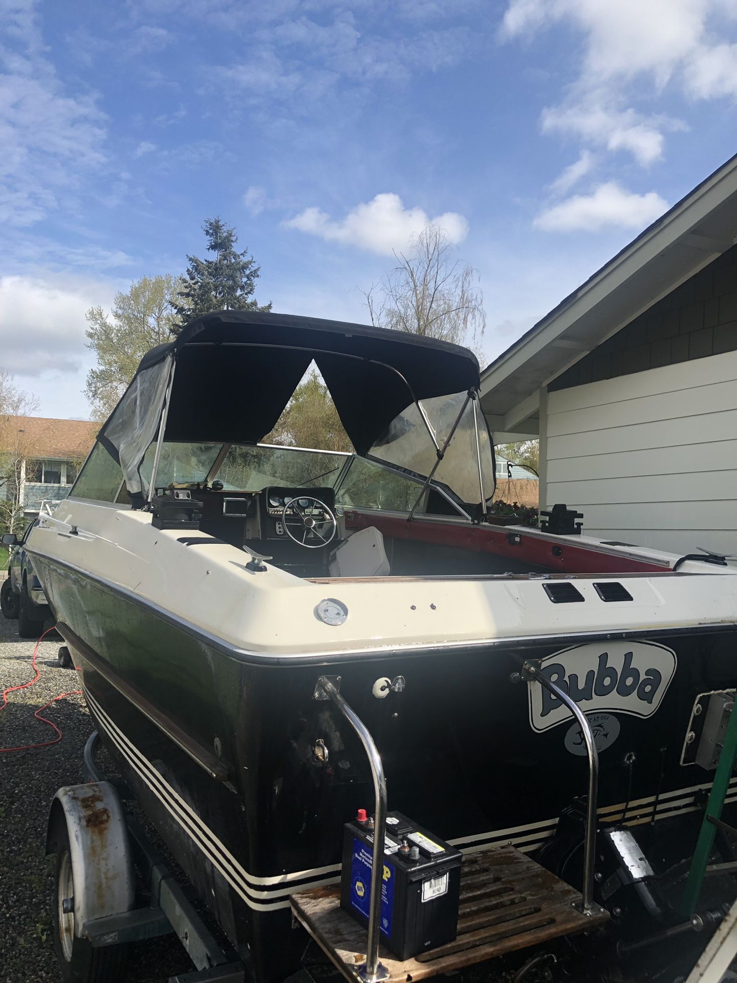 77 fiberform cuddy 21’ for Sale in Blaine, WA - OfferUp