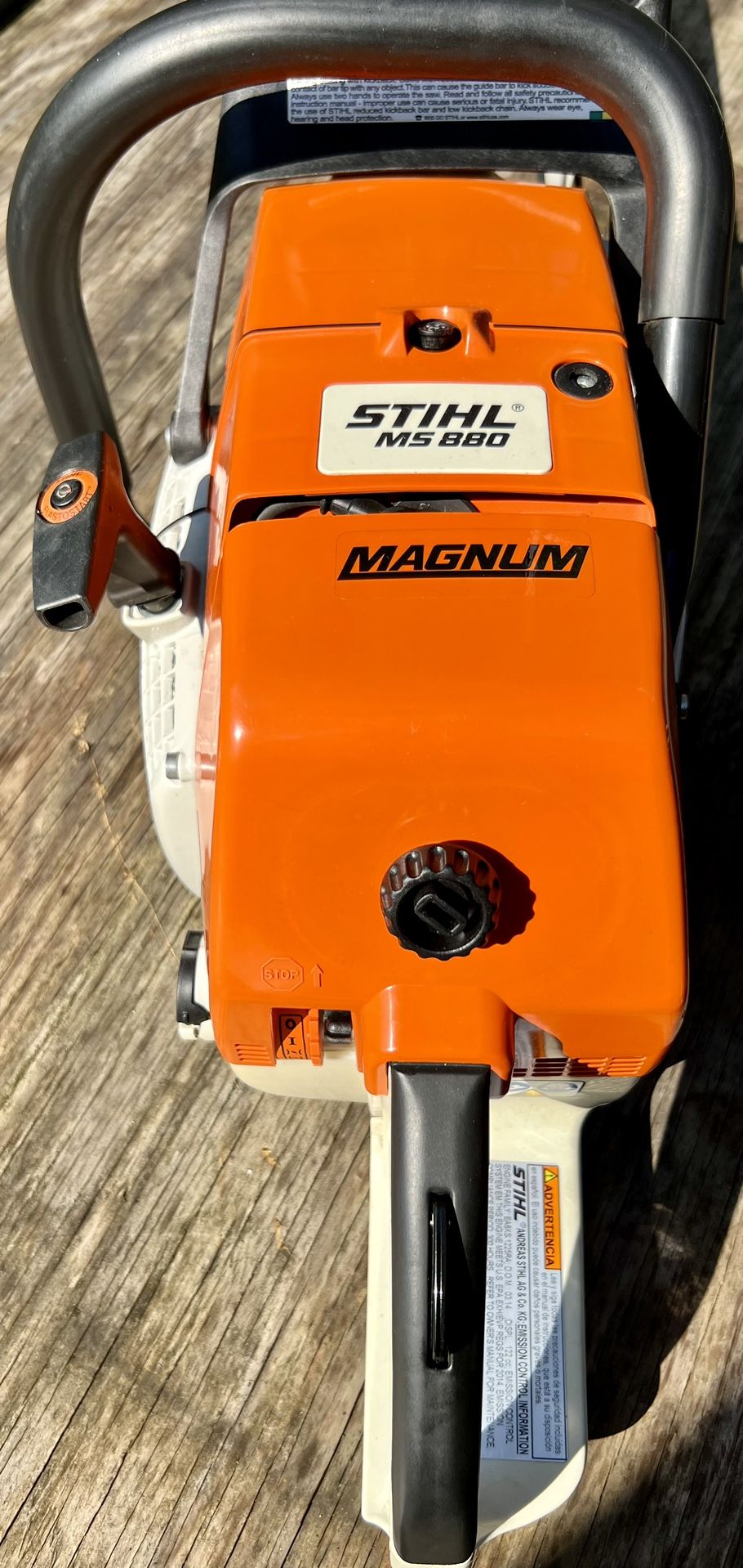 Mint Condition Stihl MS 880 Magnum Chainsaw W/ 41” Bar & 3 Chains for ...