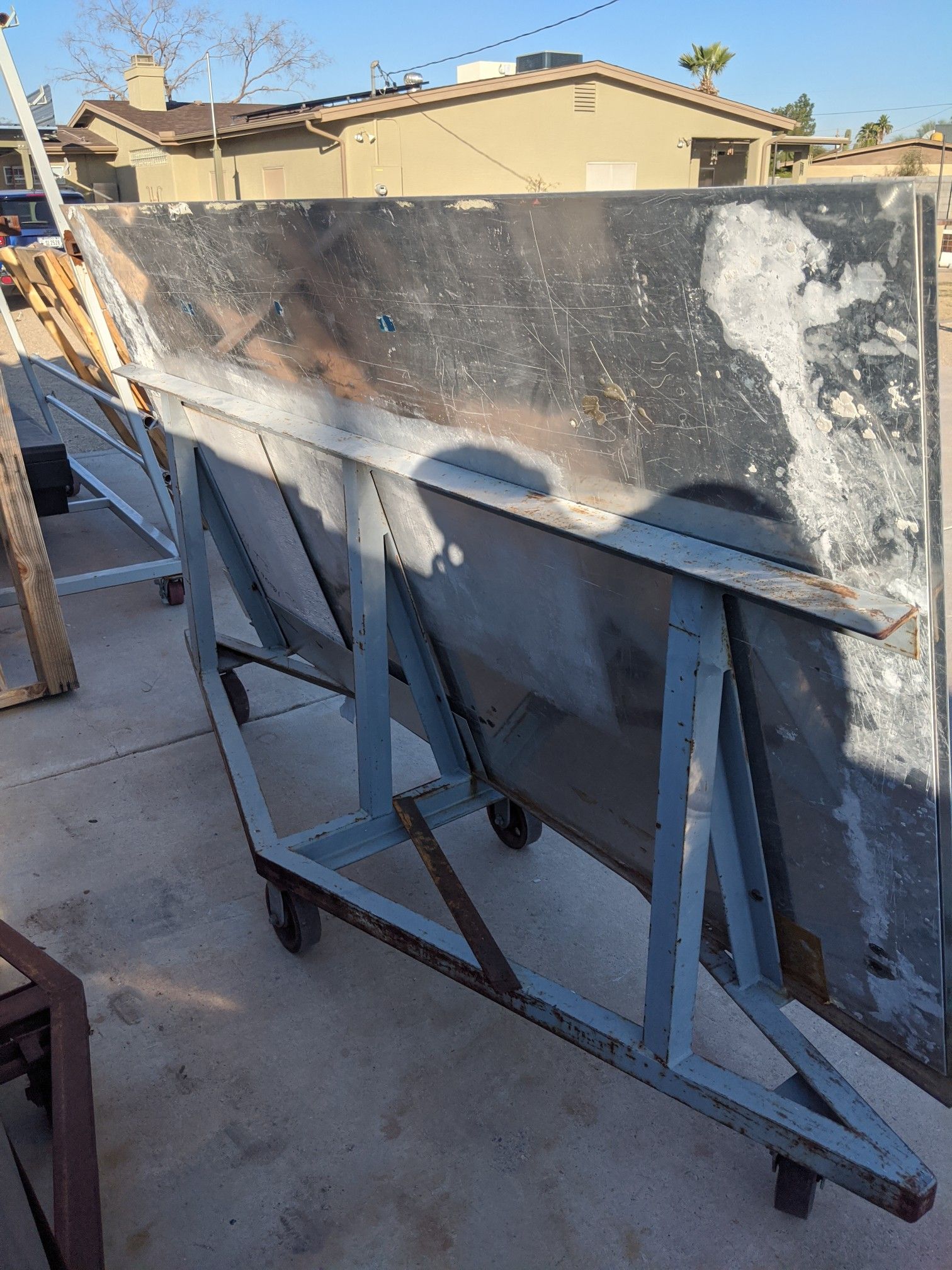 Sheet metal or lumber storage moving carts for Sale in Phoenix, AZ ...