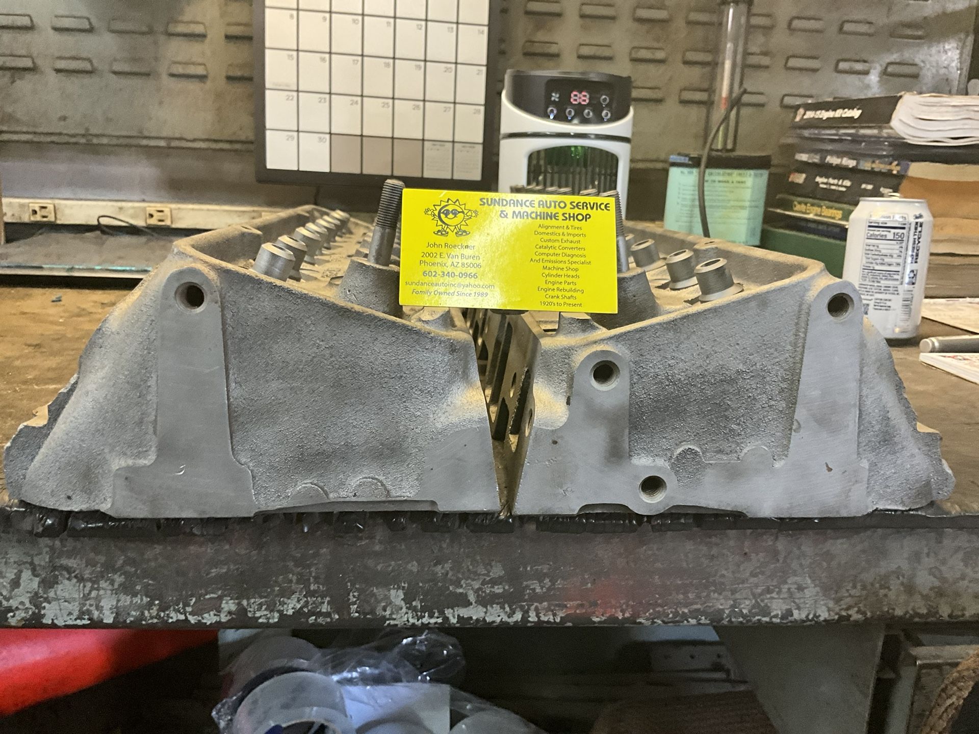 Used Small Block Chevy Cylinder Heads 302 / 350LT1 Performance Head ...