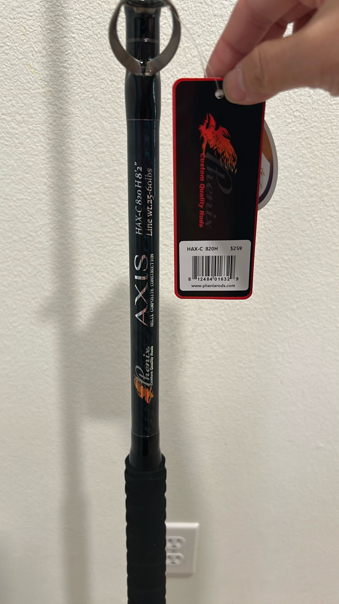 Phenix Axis 8’2” 25-60lb Heavy Conventional Casting Rod for Sale in ...