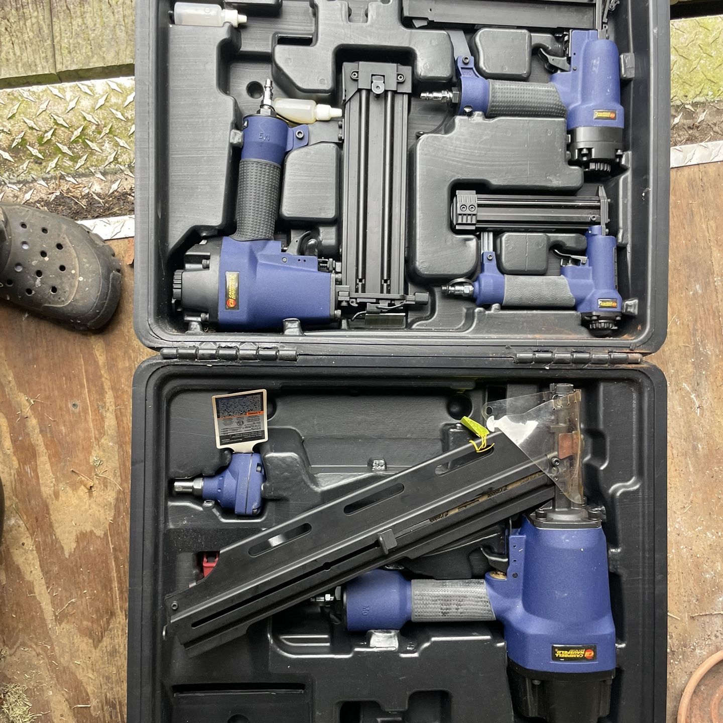 Campbell Hausfeld Nail Gun Set for Sale in Miami FL OfferUp